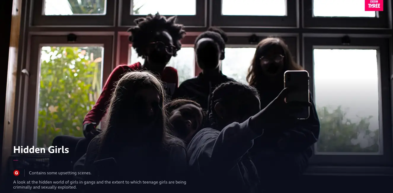 Hidden Girls – A Documentary on the Exploitation of Girls in Gangs ...